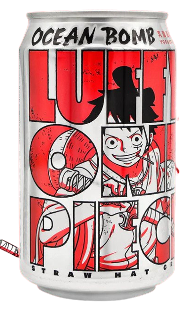Ocean Bomb x One Piece Luffy Yogurt Sparkling Water – Snackrite Xotiks