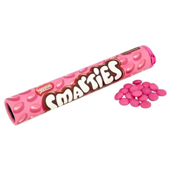Smarties Pink Tube Giant Size – Snackrite Xotiks
