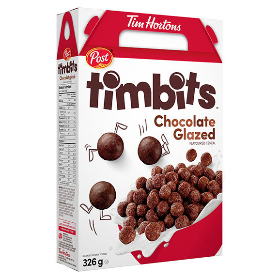 Tim Hortons Chocolate Glazed Timbits® Cereal ( Canada 🍁) – Snackrite Xotiks